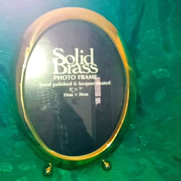 Accents | Very Nice Solid Brass Frame | Poshmark